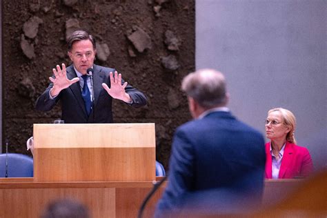 Omtzigt Tikt Rutte Op De Vingers En Vraagt Debat Aan Premier Moet