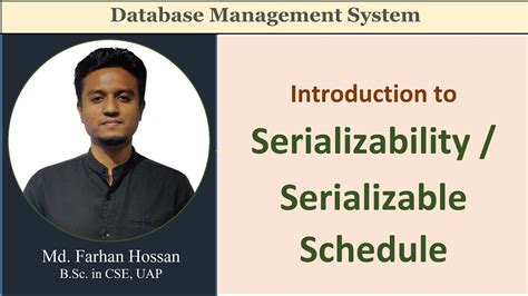 Lec 98 Serializability Serializable Schedule Concurrency Control