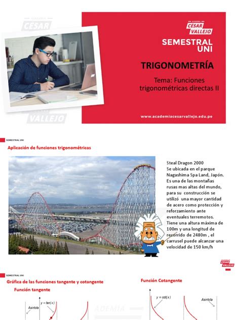 Semestral Uni Semana 10 Trigonometría Pdf Trigonometría Geometría