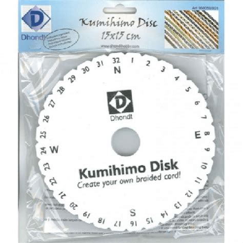 Kumihimo Disc 15x15cm | nataschakralen.nl