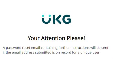 Reset Or Recover Your Password Ukg Learning