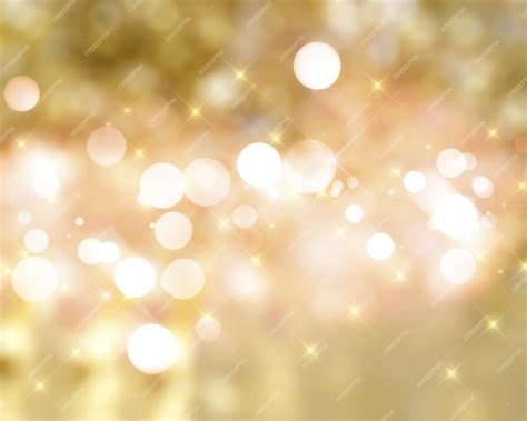 Bokeh 조명과 별과 크리스마스 배경 무료 사진