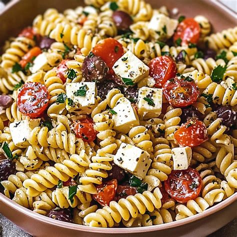 Mediterranean Pasta Salad Clara Quick Dinners