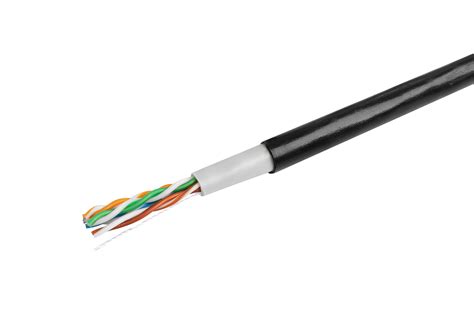Outdoor Lan High Speed Data Transfer Network Cat5e Ftp Ethernet Cable With Solid Copper