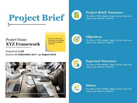 Project Brief Ppt Powerpoint Presentation Infographics Graphics Pictures