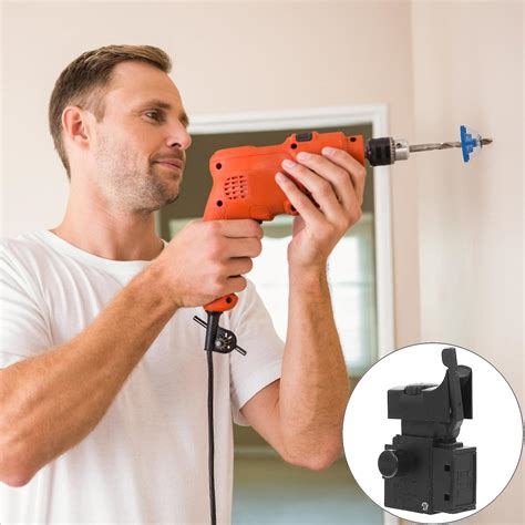 Hand Auger Lock Trigger Switch Hand Drill Trigger Switch Trigger Button Hand Drill Speeds Switch
