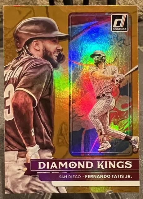 FERNANDO TATIS Jr Donr Diamant Kings Holo Orange Parallèle Pères EUR PicClick FR