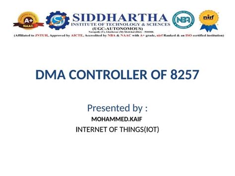 8257 Dma Controller Pptx