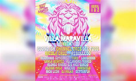 Escenario Villa Maravilla Tecate Pal Norte 2022 Monterrey Live Music