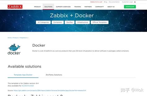 中小企业使用zabbix开展信息系统监控实操案例三——配置zabbix来监控docker容器 知乎
