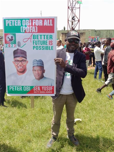 Video Obidients Waiting For Peter Obi And His Vp At Yakubu Gowon