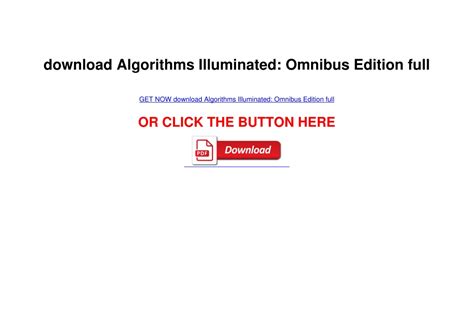 Ppt Download Algorithms Illuminated Omnibus Edition Full Powerpoint