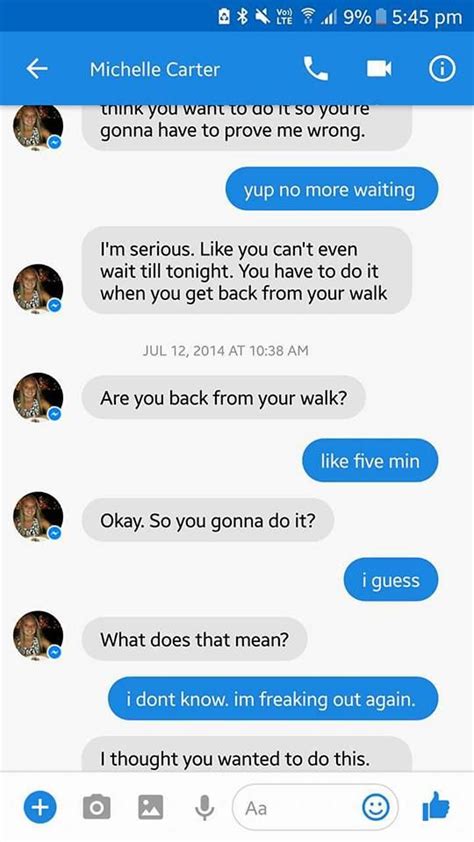 Text Messages Between Michelle Carter And Conrad Roy Michelle Carter