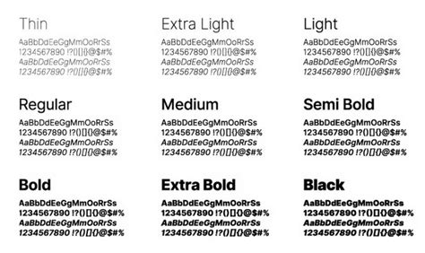 Inter Typeface Font Creative Fonts