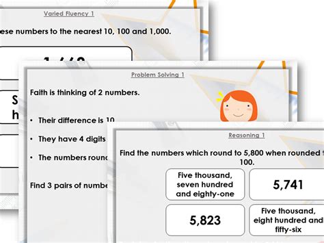 Year 5 Maths Round To 10 100 And 1 000 Lesson Autumn Block 1 By Classroom Secrets