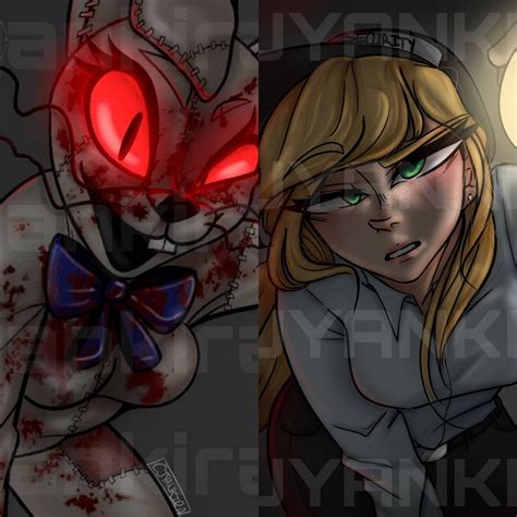 Fnaf Security Breach Vanny And Vanessa Art Prints Etsy Israel