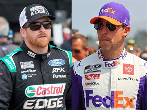Denny Hamlin Claims He Wasn T Shocked By Chris Bueschers Triumph Over