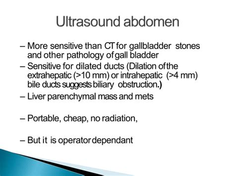Obstructive Jaundice General Surgery Notes Ppt