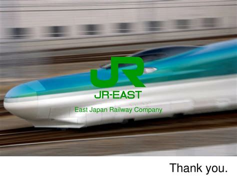 Ppt Development And Introduction Of Jr East Version Of The 4m4e