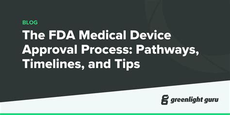 Medical Device Fda Approval Process [ Timeline]