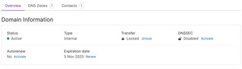 How To Unlock An Internal Domain Scaleway Documentation