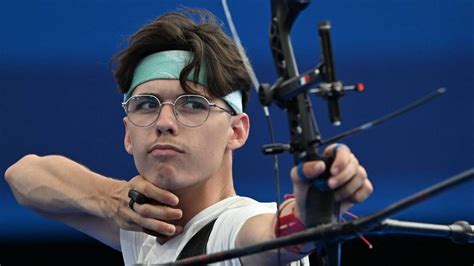 Jo 2024 Tir à Larc Après Thomas Chirault Baptiste Addis également