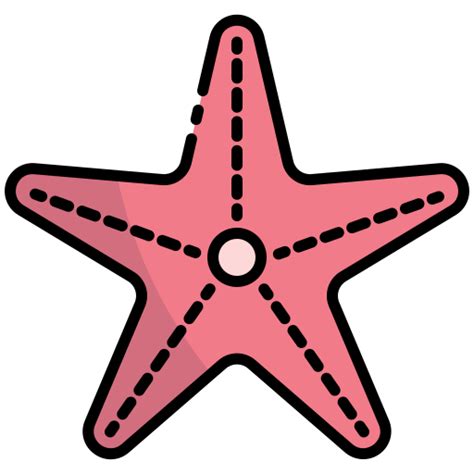 Starfish Generic Outline Color Icon