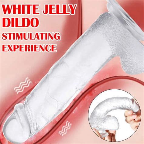 8 Inch Waterproof Penis Dildo Sex Dong Suction Cup Men Penis Female