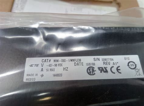 Mini Dsx 1 Wm Adc Mini Front Cross Connect Dsx Module T1pxavu3ra New W