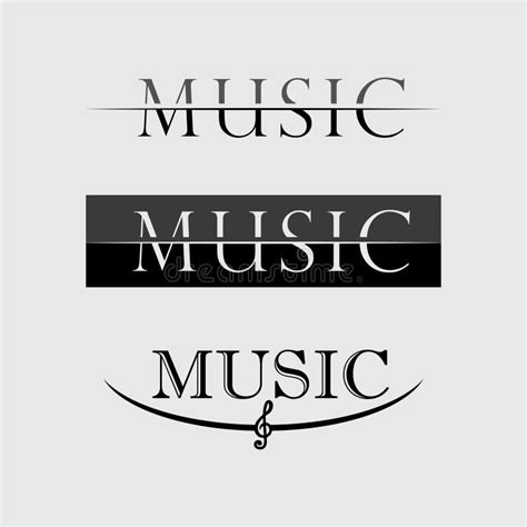 Musical Letter Icon For Creative Branding Stock Illustration Illustration Of Concert Player