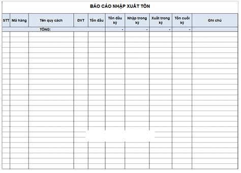 Tìm hiểu File Excel nhập xuất tồn đơn giản AiTi Aptech