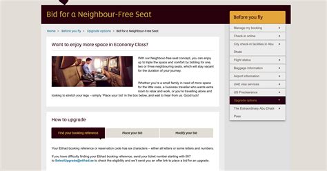 Topic Neighbour Free Economy Travel With Etihad Business Traveller