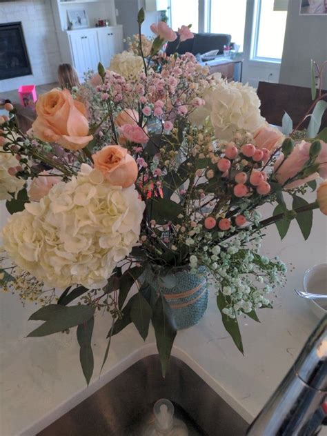 Pin Av Kalyn Mckinley Covington På Diy Trader Joes Flower Arrangements