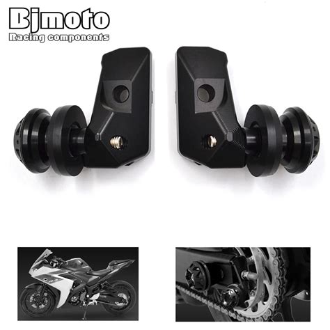 Ca R3 Screws Motorcycle Cnc Rear Axle Spindle Chain Adjuster Blocks