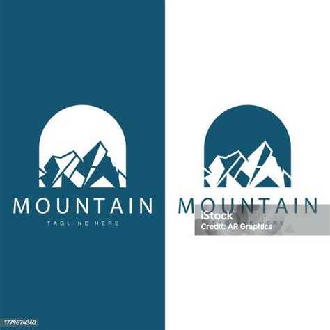 빙산 기호 남극 대륙 기호 디자인 간단한 자연 풍경 벡터 일러스트레이션 템플릿 0명에 대한 스톡 벡터 아트 및 기타 이미지 0명 개념 겨울 Istock