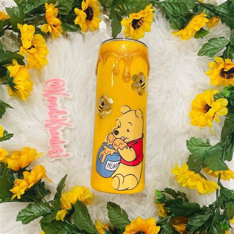 Winnie Pooh Themed Tumbler Pooh Bear 20oz Tumbler 3d Tumbler Artofit
