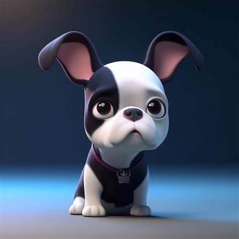 Chien Mignon En Studio Photo Gratuite