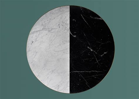 Bethan Grays Marble Band Tables Are Edged In Brushed Brass