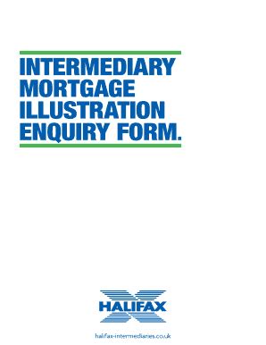 Fillable Online Halifax Intermediaries Co INTERMEDIARY MORTGAGE