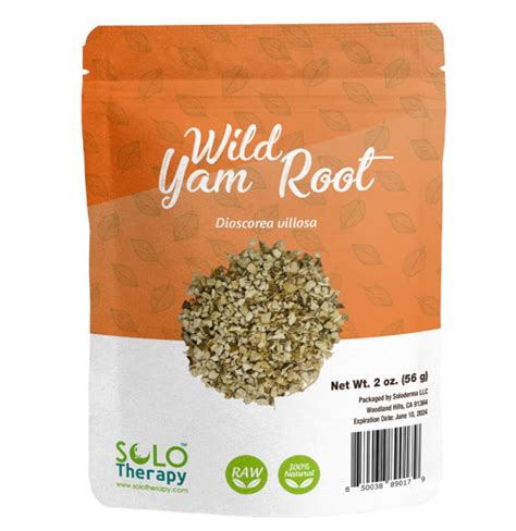 Wild Yam Root 2 Oz Cs Dioscorea Villosa Wild Yam Root