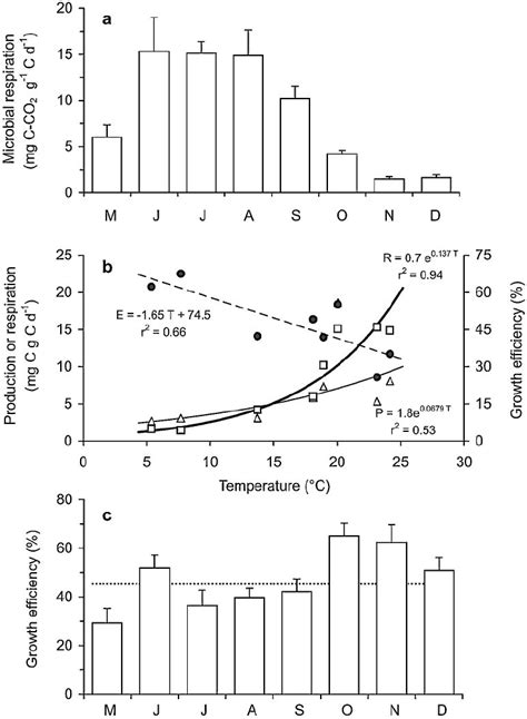 Daily Microbial Respiration Rates On Plant Litter A Microbial