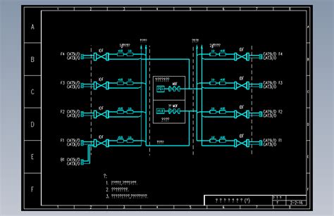 综合布线系统图 AutoCAD 2000 模型图纸下载 懒石网