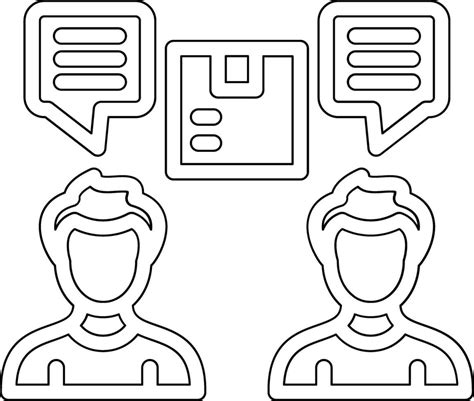 Delivery Discussion Vector Icon 37069944 Vector Art At Vecteezy