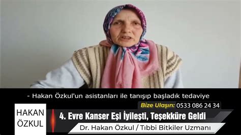 Dr Hakan Zkul Kanser Tedavisi Youtube