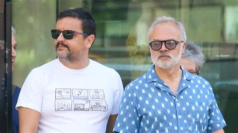 Graham Norton Makes A Rare Appearance With Husband Jonathan Mcleod As They Holiday In New York