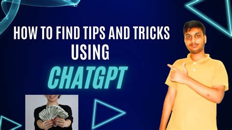 How To Find Tips And Tricks Using Chatgpt Chathgpt Tips And Tricks Youtube