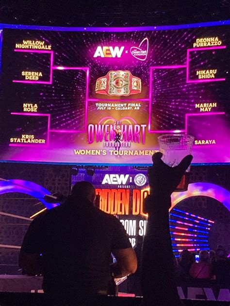 Aew Dynamite Spoiler Owen Hart Cup Tournament Women Brackets R