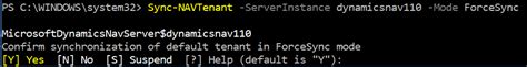 Nav2018 The Tenant ‘default Is Not Accessible