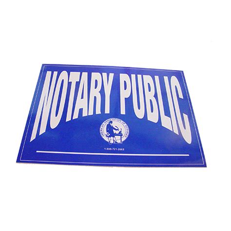 40 Off Texas Notary Sign American Assoc Of Notaries