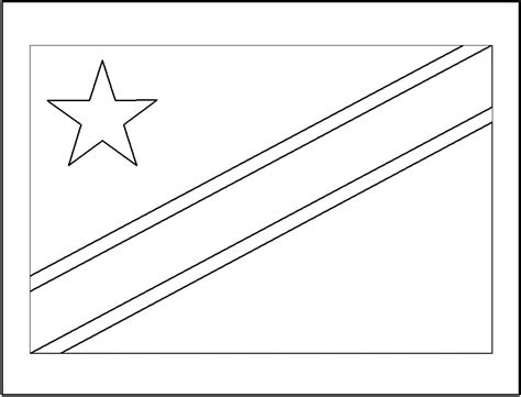 Coloriage République Démocratique Du Congo à Imprimer Sur